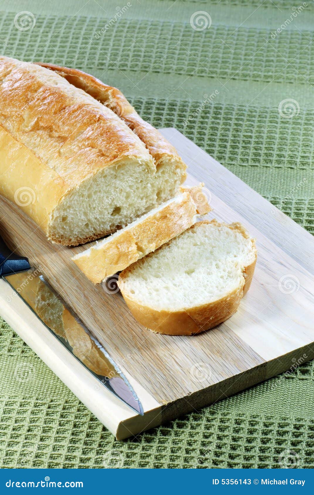 Fresh Sliced bread stock image. Image of food, board, delicious - 5356143