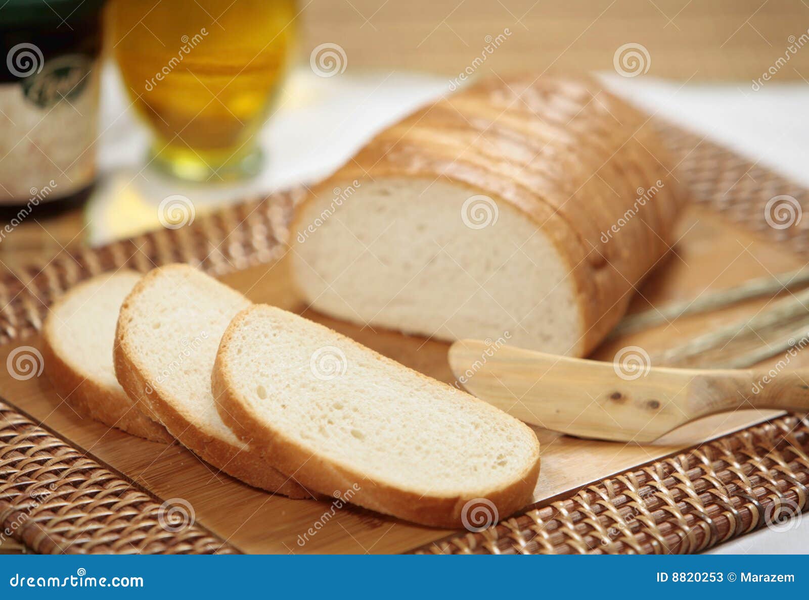 Fresh sliced bread stock image. Image of delicious, inside - 8820253