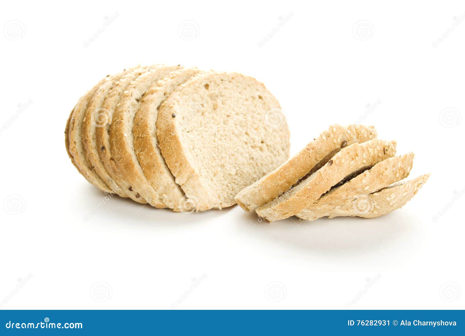Fresh sliced bread stock image. Image of single, horizontal - 76282931