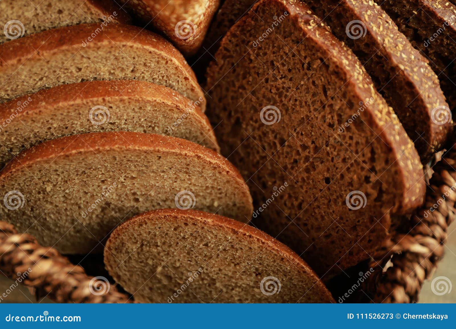 Fresh sliced bread loaf, stock image. Image of plaited - 111526273
