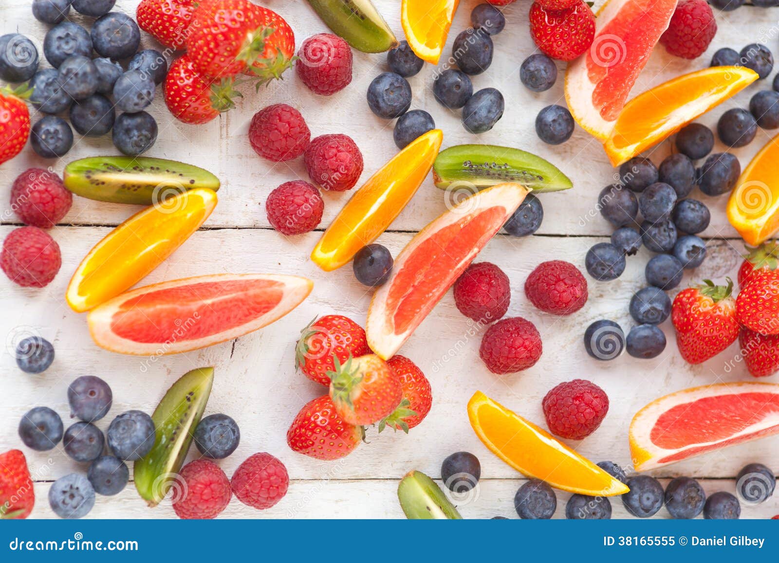 Fresh sliced fruit stock image. Image of nutritious, strawberries ...