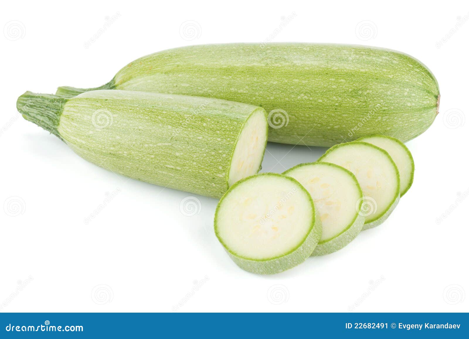 Fresh Sliced Marrow Vegetable Stock Image - Image of green, harvest ...