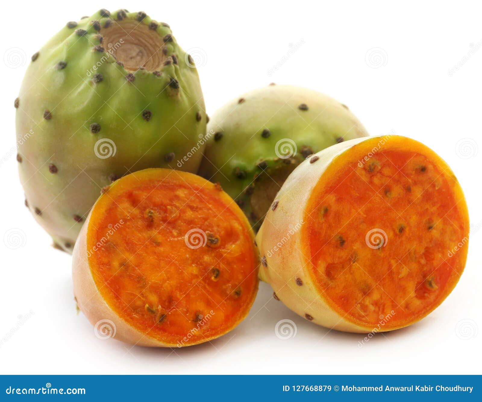 Fresh sliced prickly pear stock image. Image of sliced - 127668879