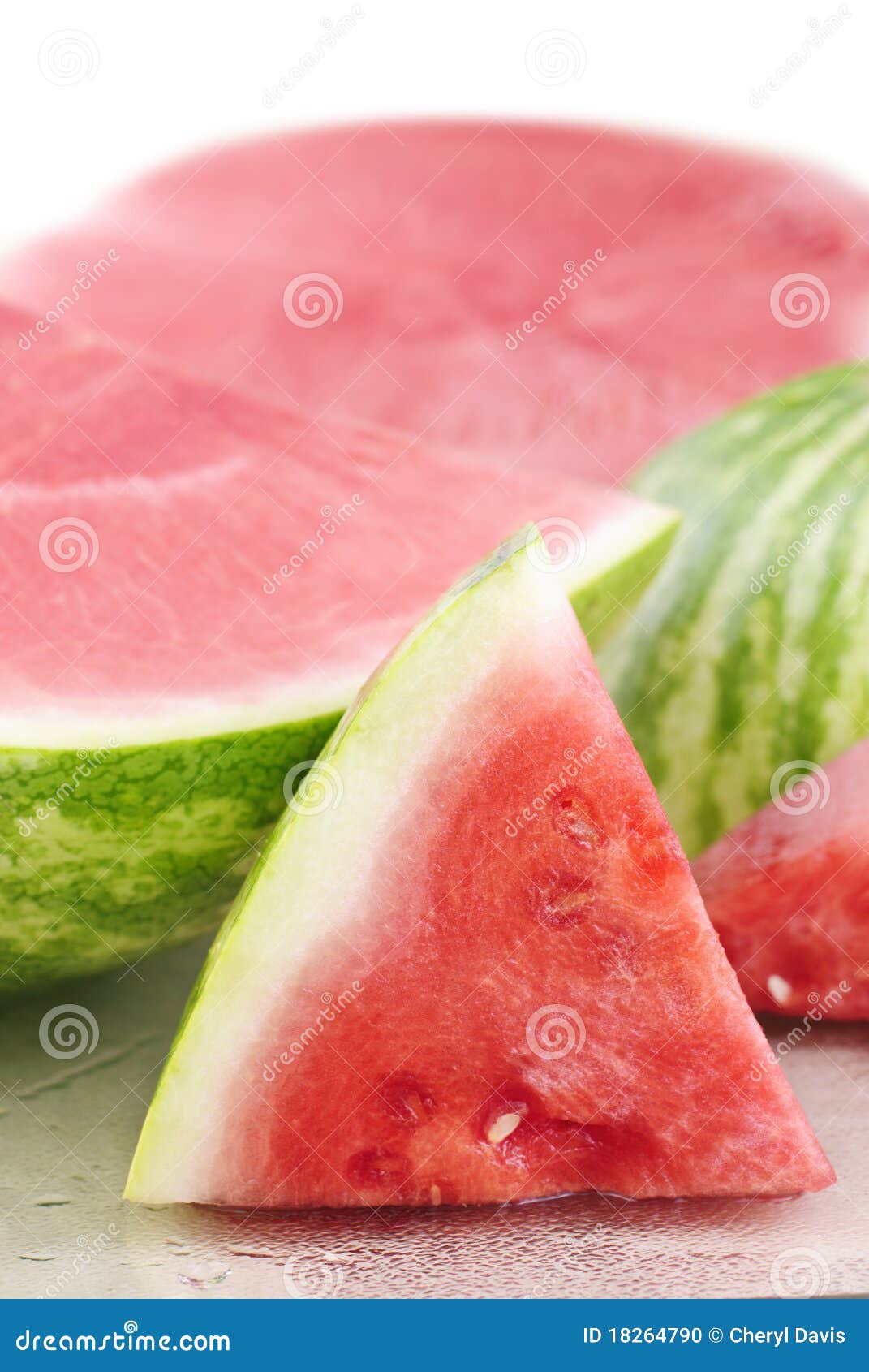 Fresh Sliced Watermelon stock photo. Image of nature - 18264790 Fresh Sliced Watermelon stock photo. Image of nature - 18264790