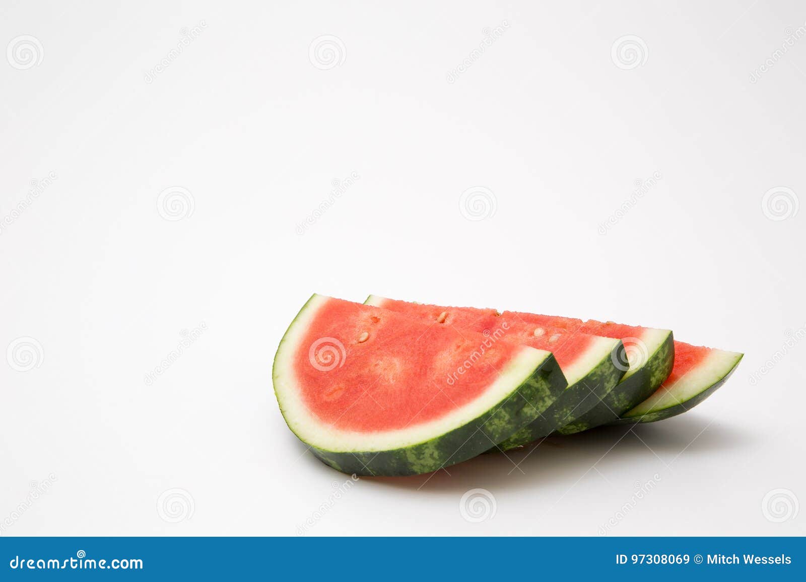 Fresh sliced watermelon stock image. Image of delicious - 97308069