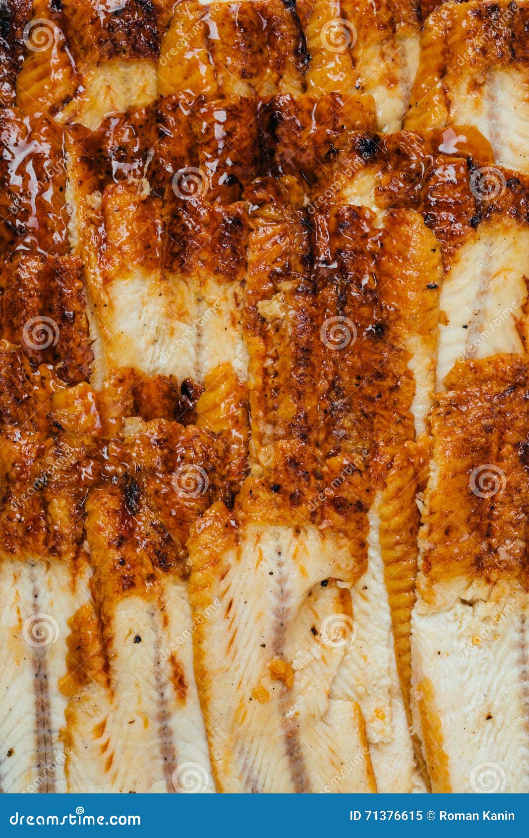 Fresh Smoked Eels Ready To Eat Stock Image - Image of lunch, cuisine ...