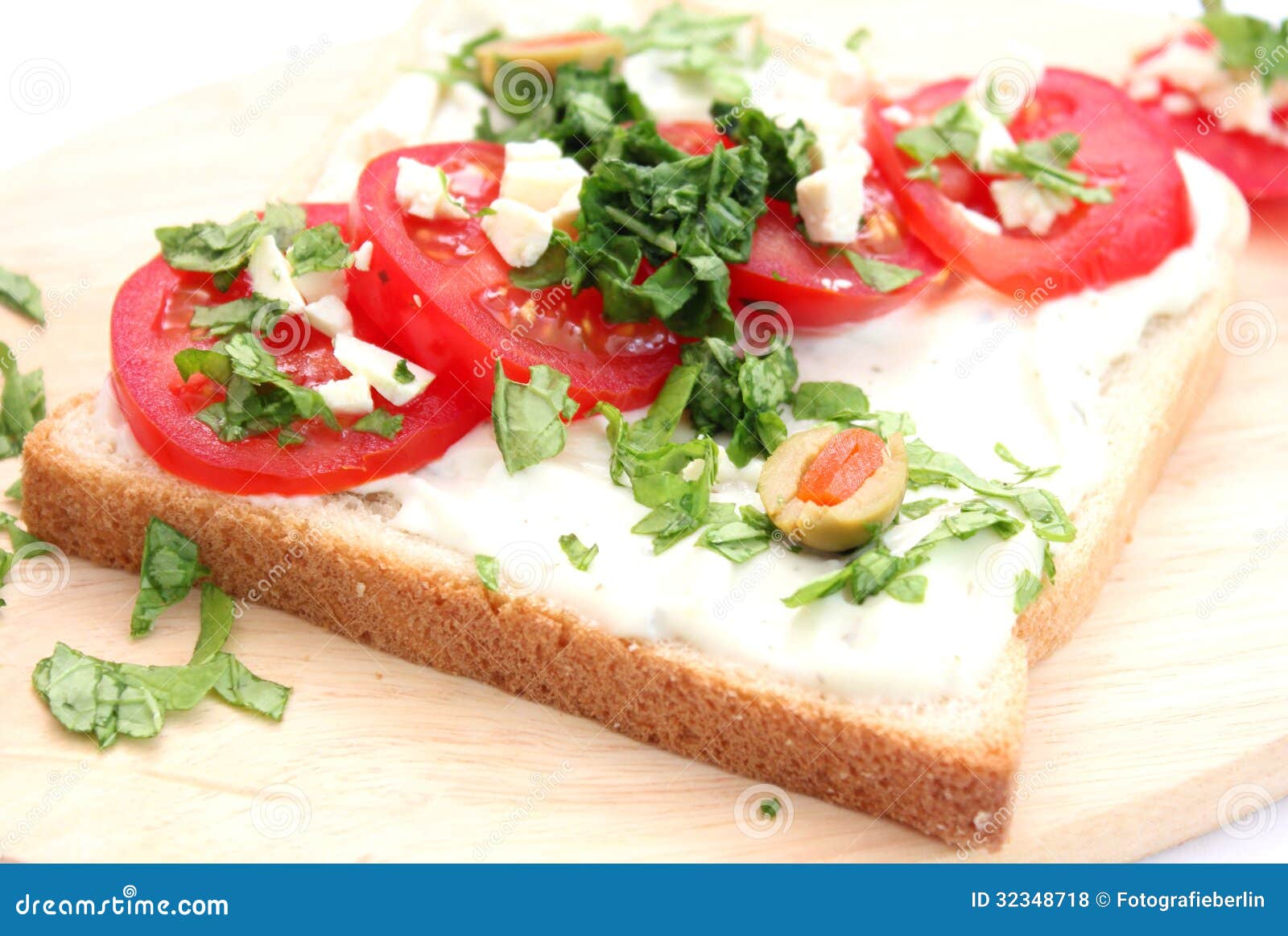 Fresh snack stock photo. Image of toast, tomatoes, buffet - 32348718
