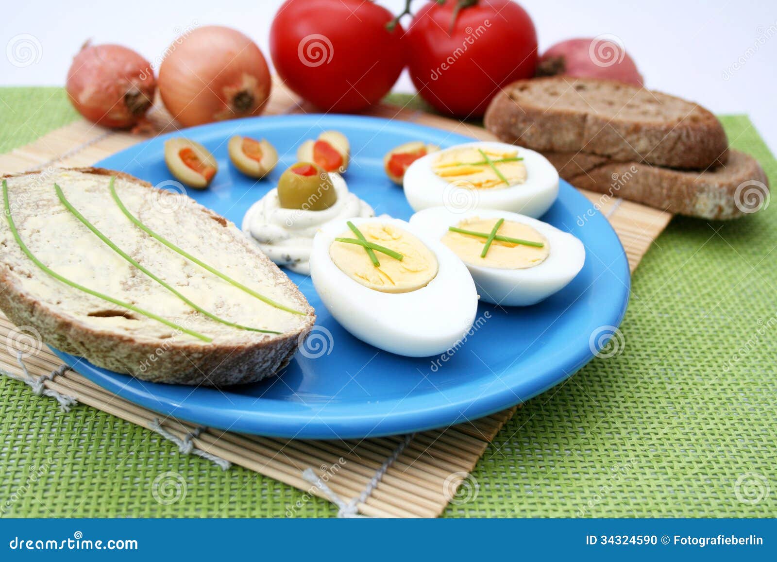 Fresh snack with eggs stock photo. Image of snack, buffet - 34324590