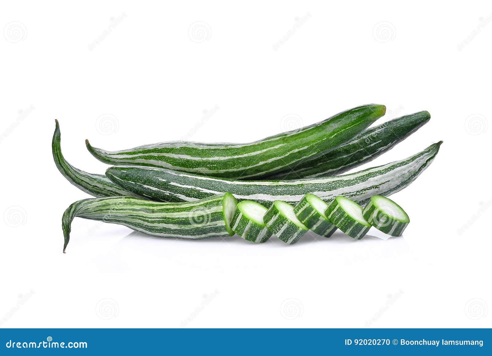 Fresh Snake Gourd Stock Photo | CartoonDealer.com #137713080