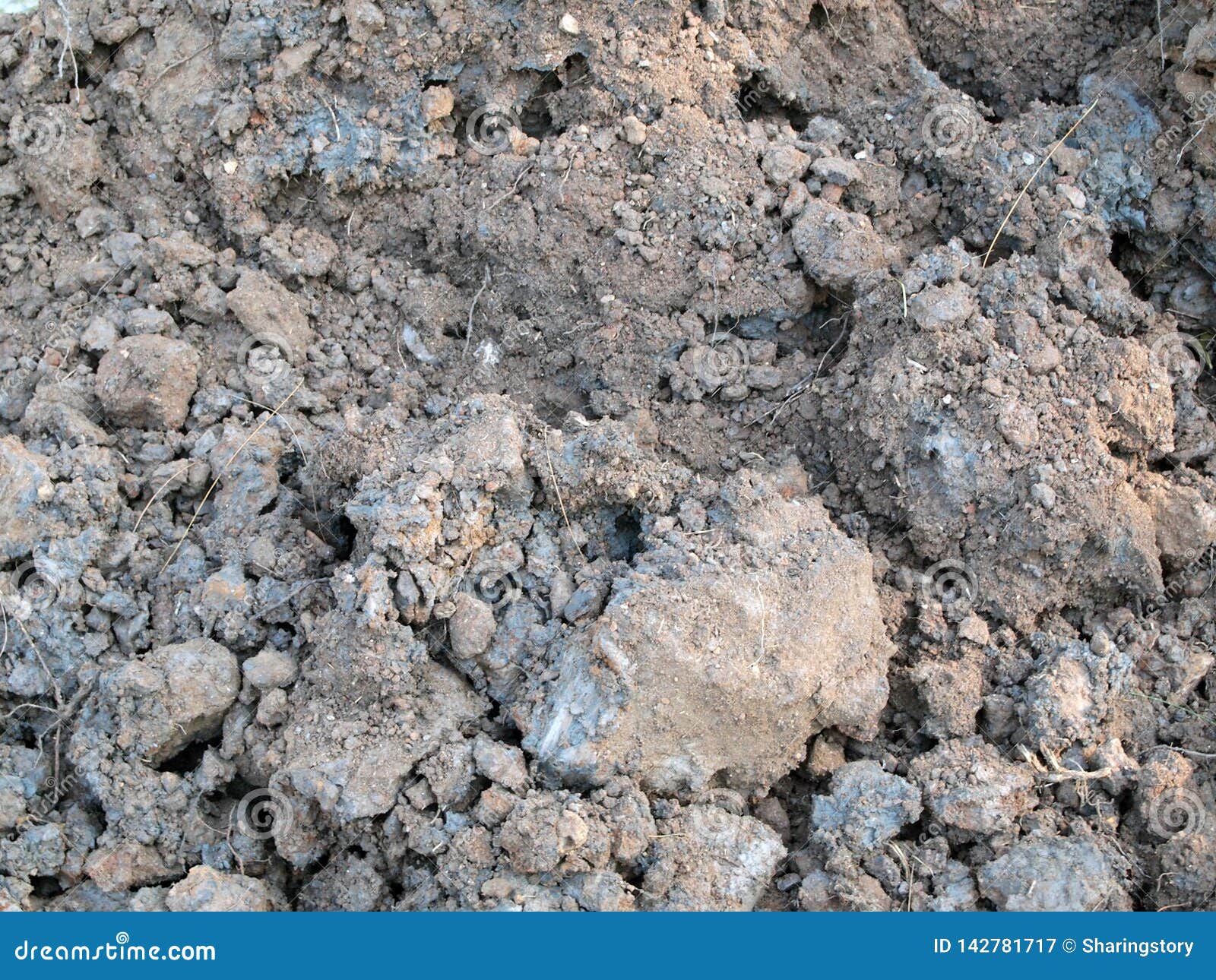 Fresh soil background stock image. Image of land, dirty - 142781717