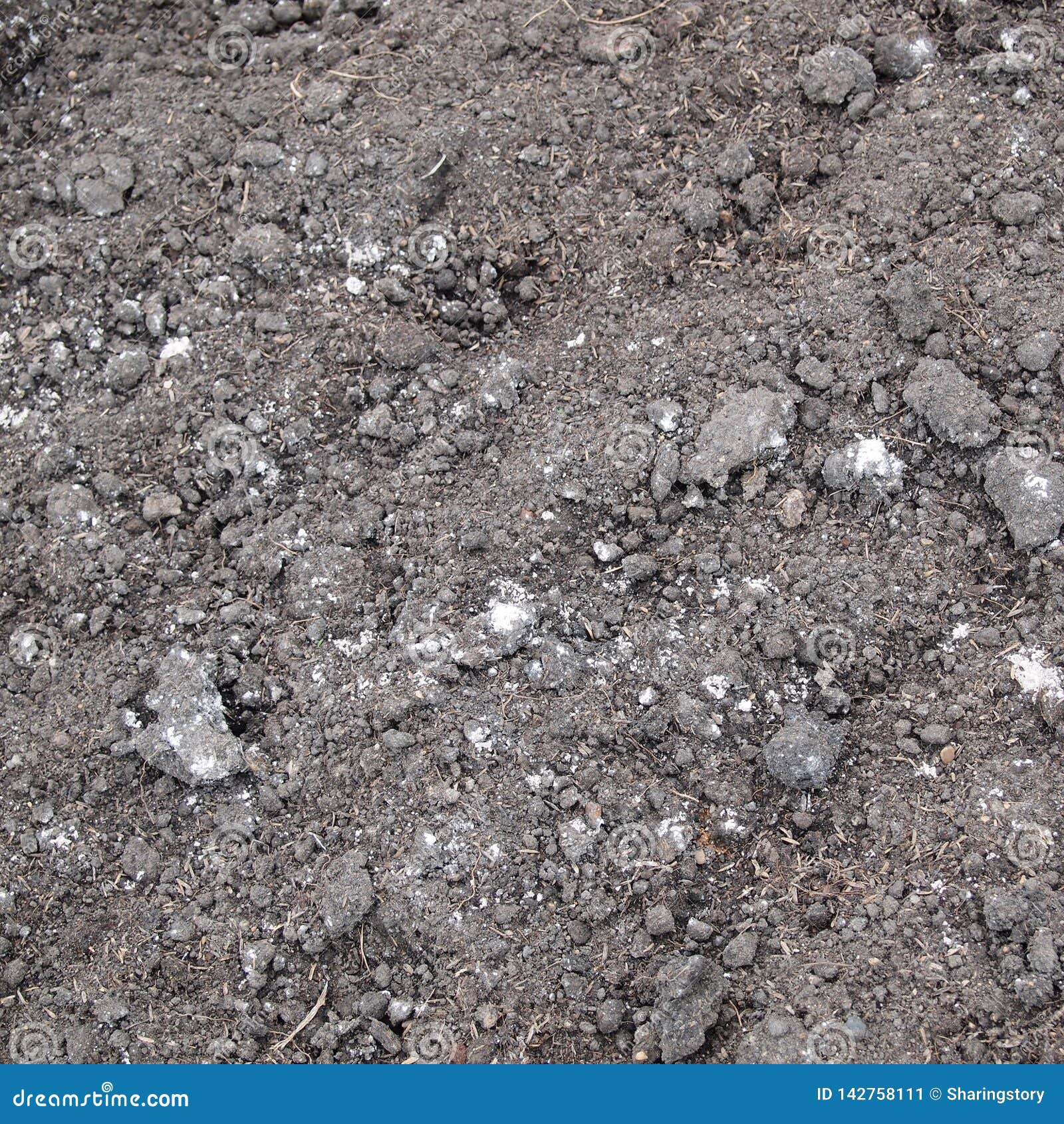 Fresh Soil Background Closeup Stock Image - Image of mineral, dirty ...