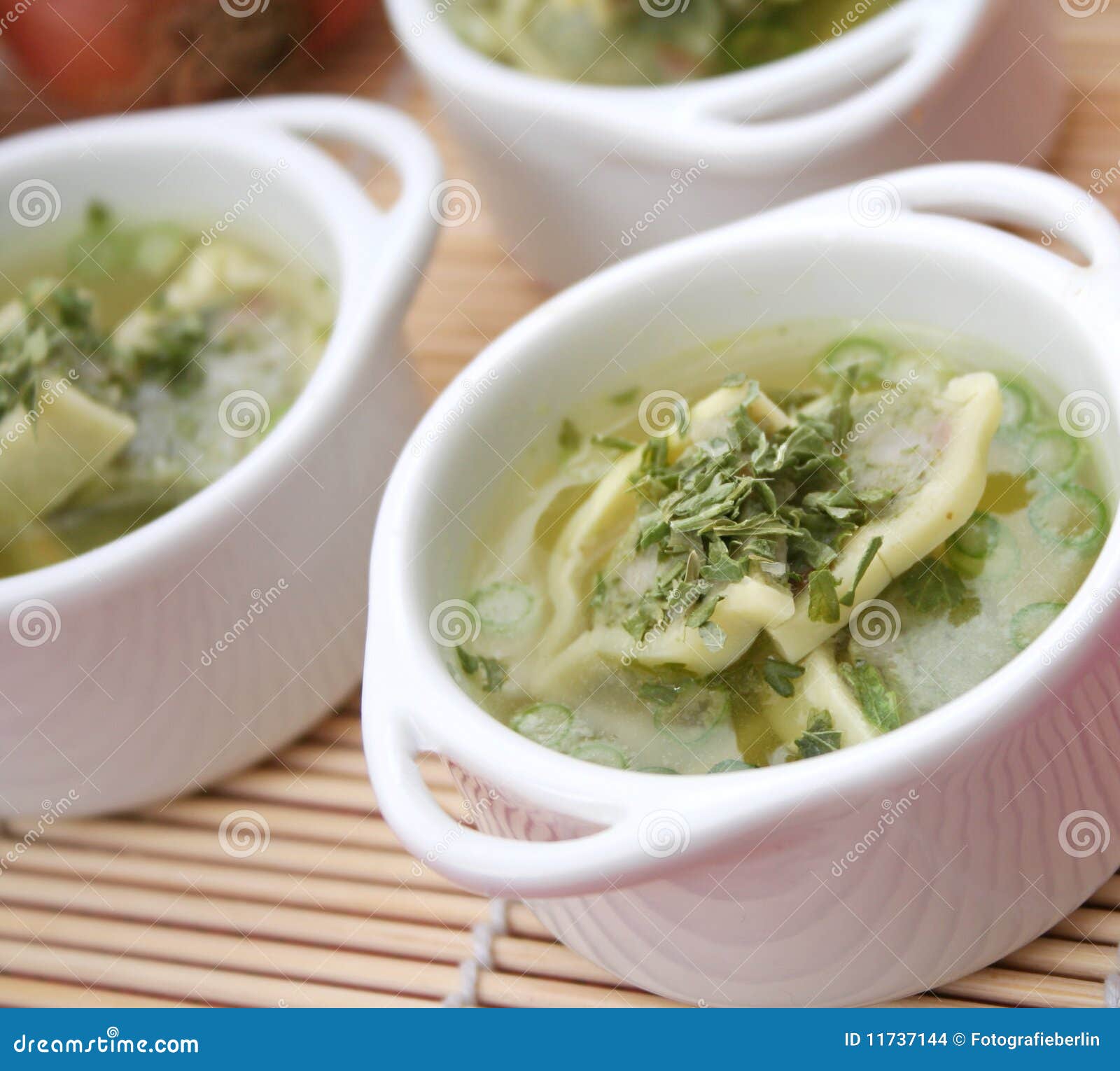 Fresh soup stock photo. Image of snack, meal, noodles - 11737144