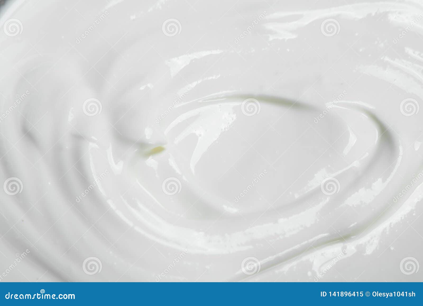 Fresh sour cream texture stock image. Image of product - 141896415