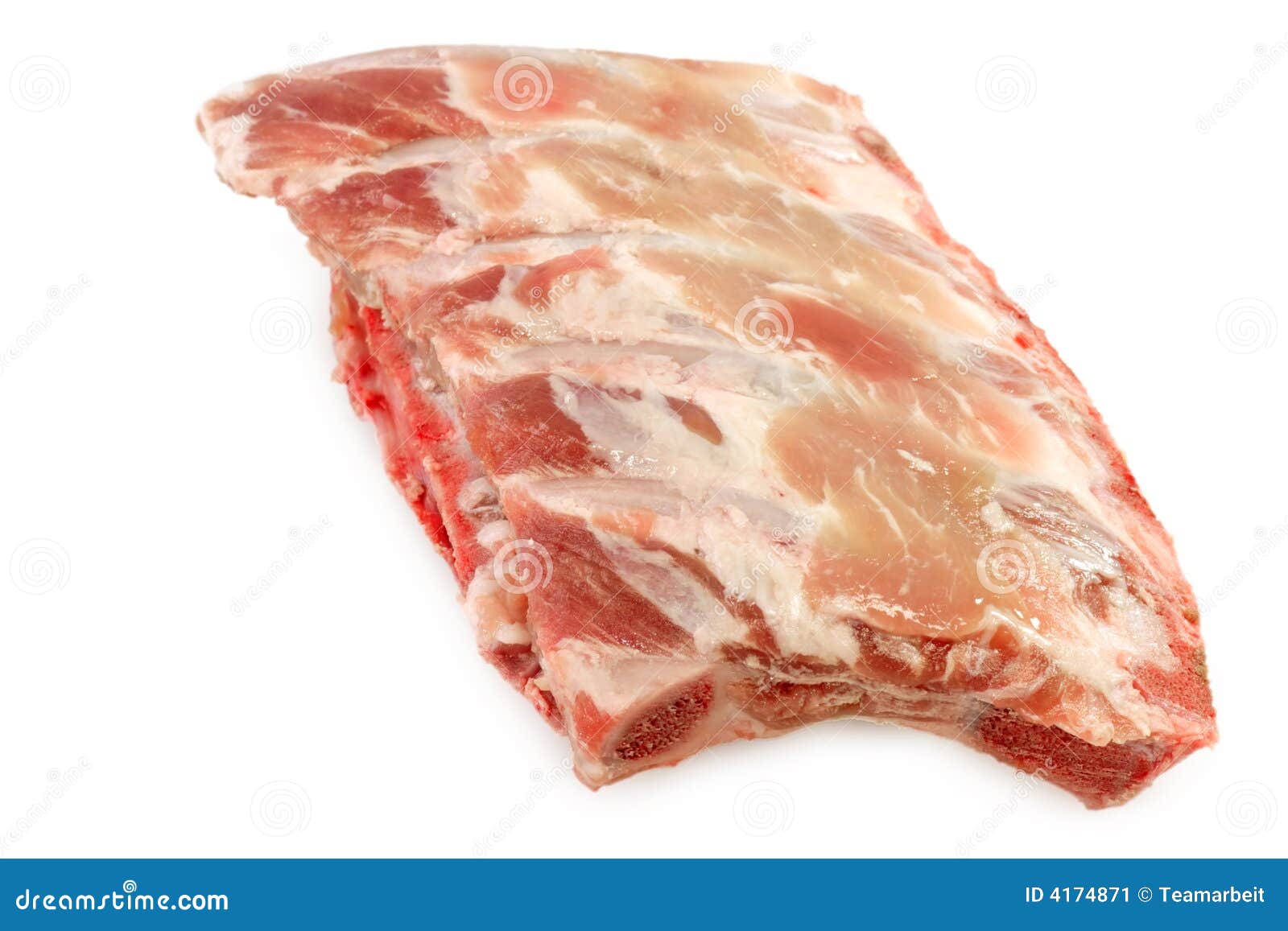 Fresh Spare Ribs stock image. Image of spareribs, pork - 4174871