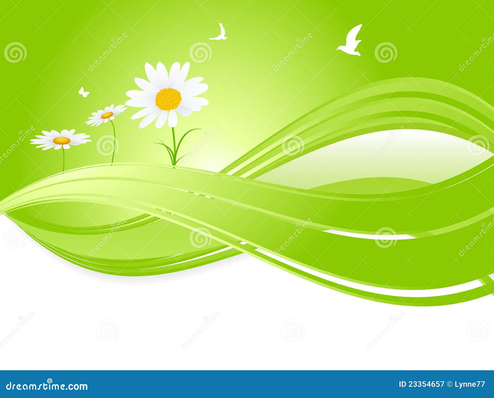 Fresh spring illustration stock vector. Illustration of natural - 23354657
