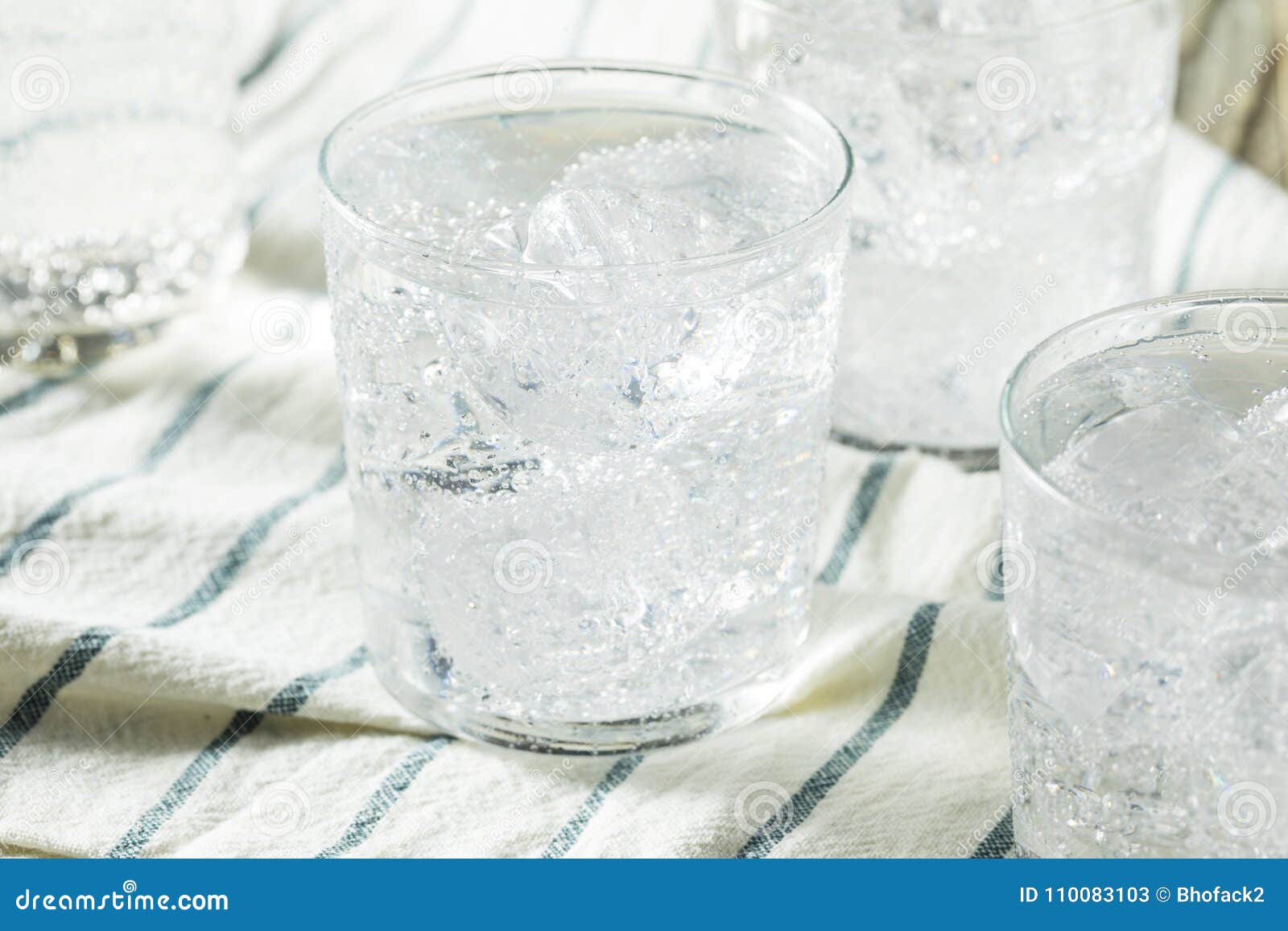Fresh Spring Sparkling Water Stock Image - Image of purity, refreshment ...