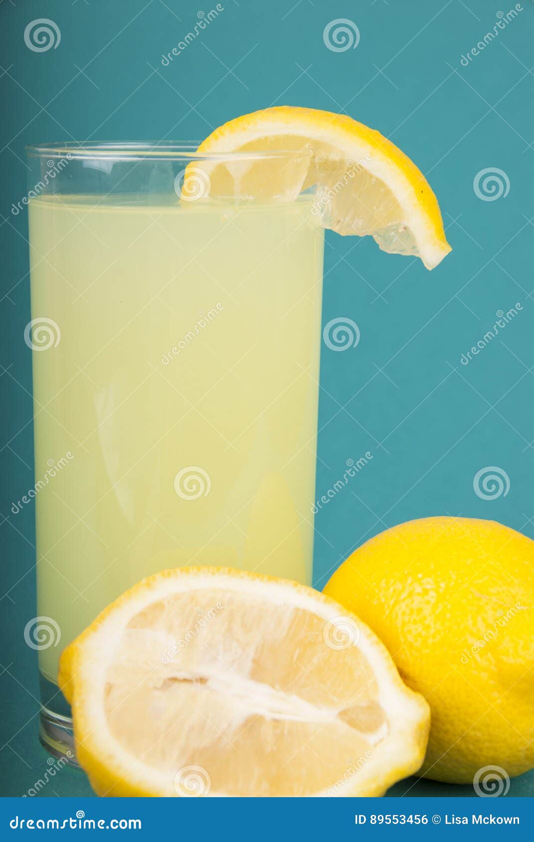 Fresh Squeezed Lemons stock photo. Image of studio, background - 89553456