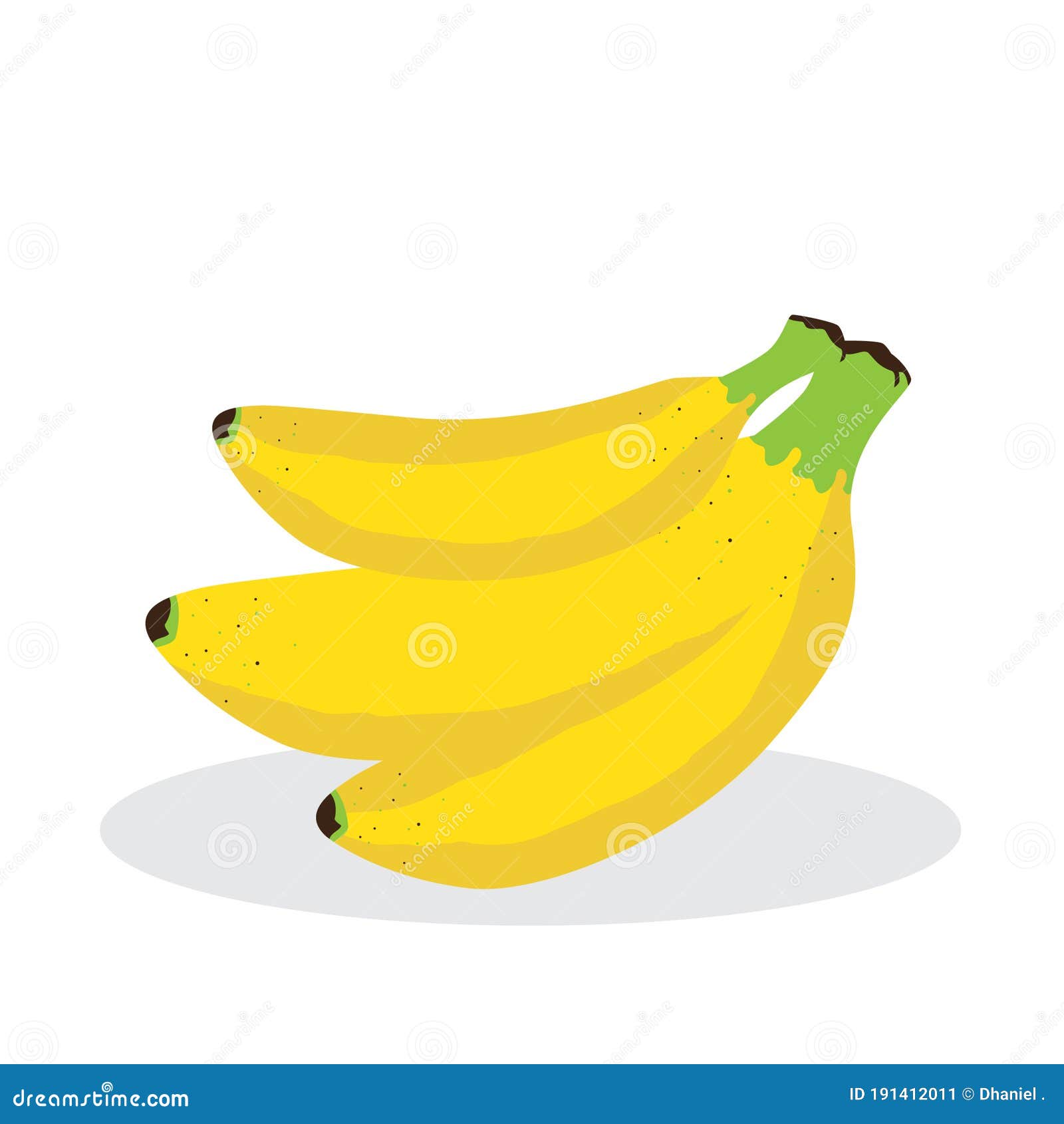 A Stack Of Banana Sweetmeat In Bowls Vector Illustration ...