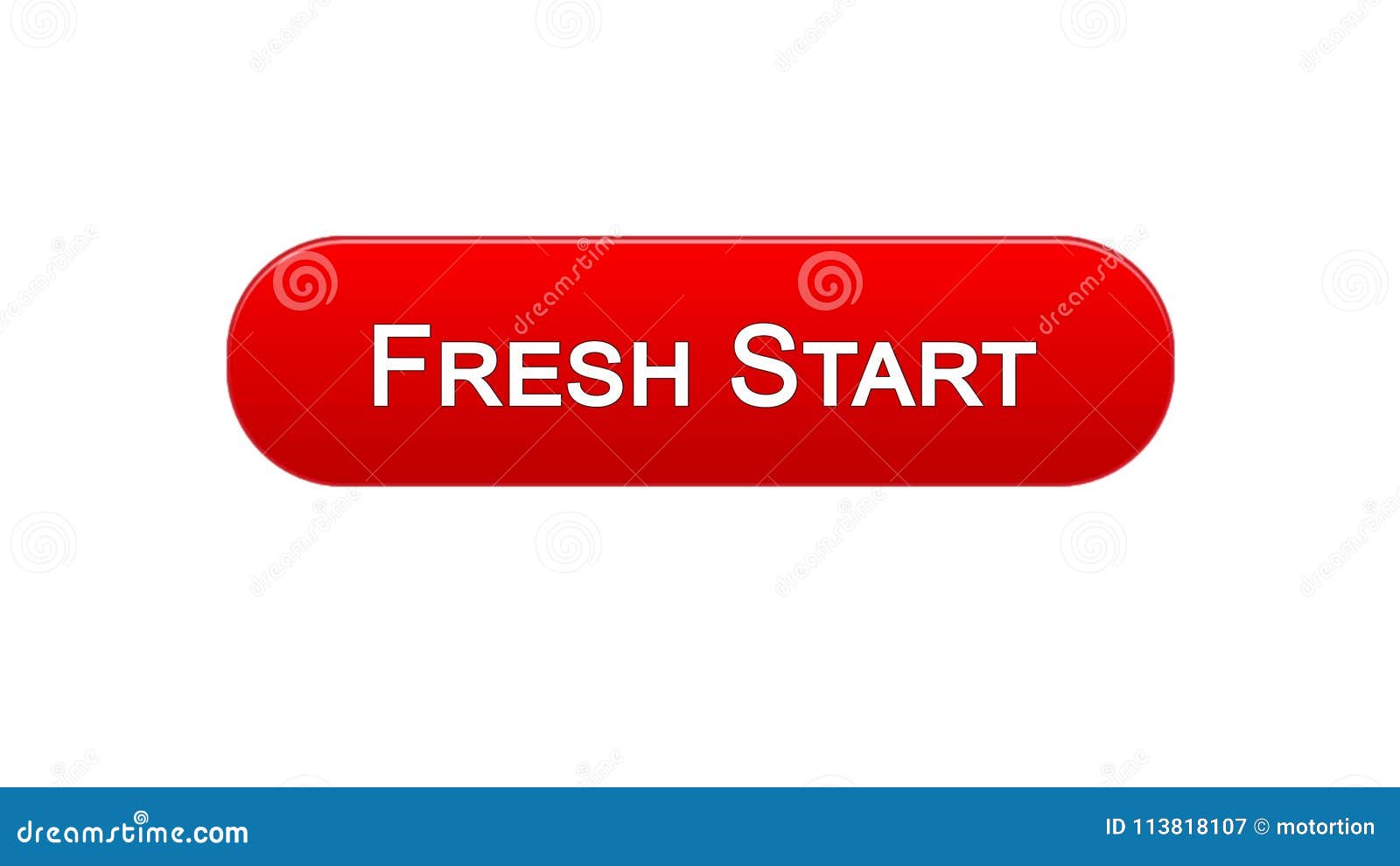 Fresh Start Web Interface Button Red Color, Business Innovation, Site ...