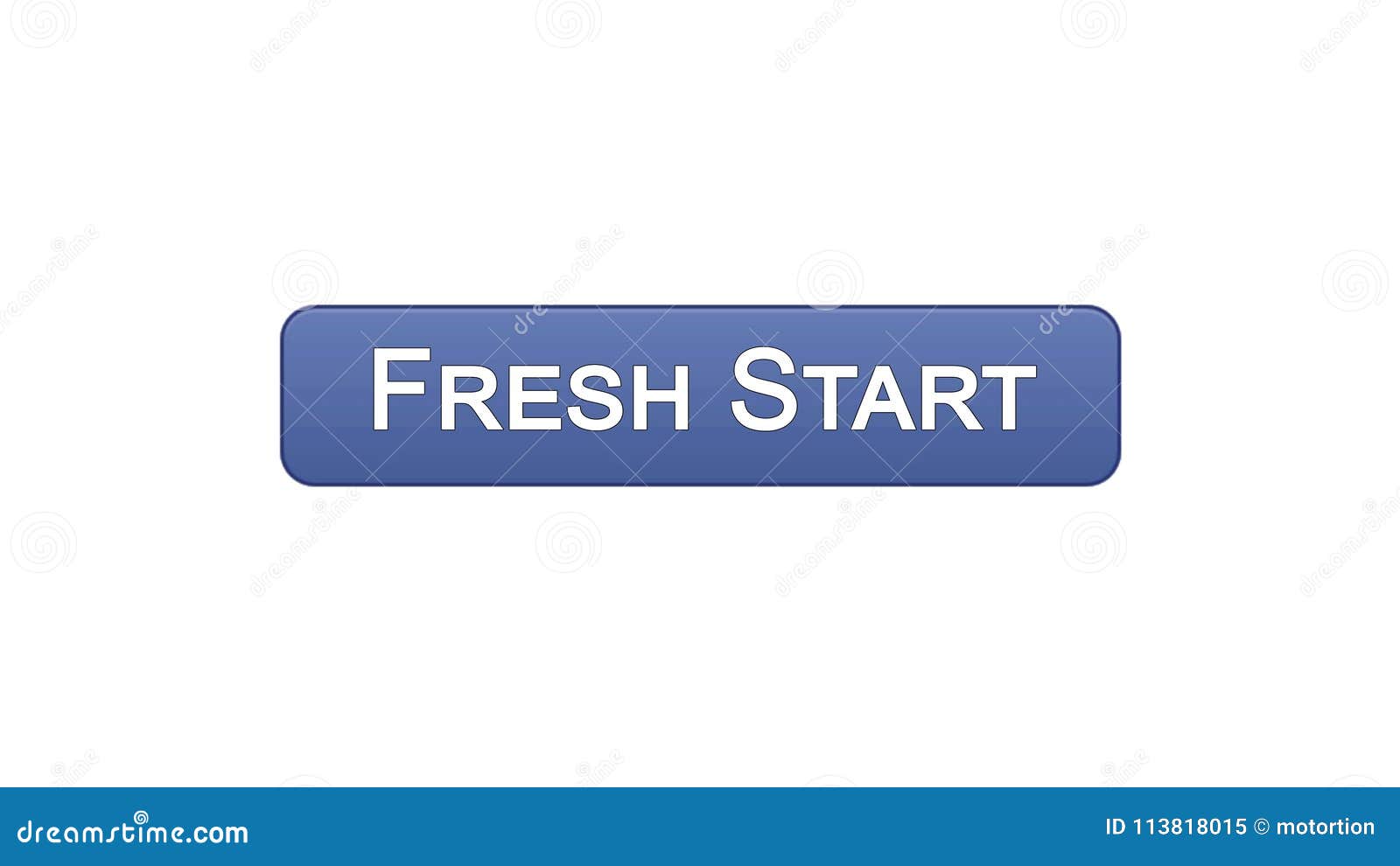 Fresh Start Web Interface Button Violet Color, Business Innovation ...