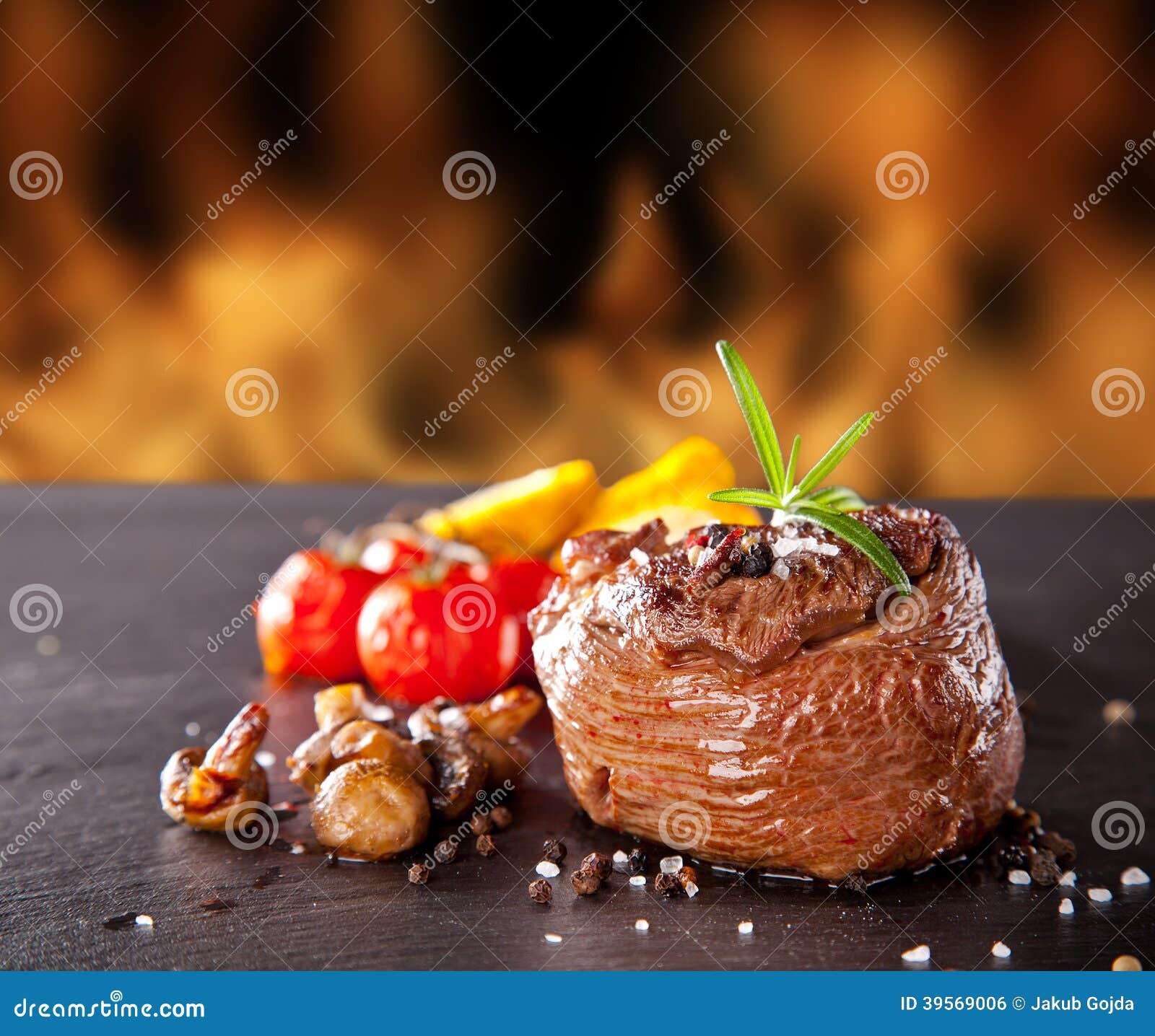Fresh steak stock photo. Image of grilled, fatless, fresh - 39569006