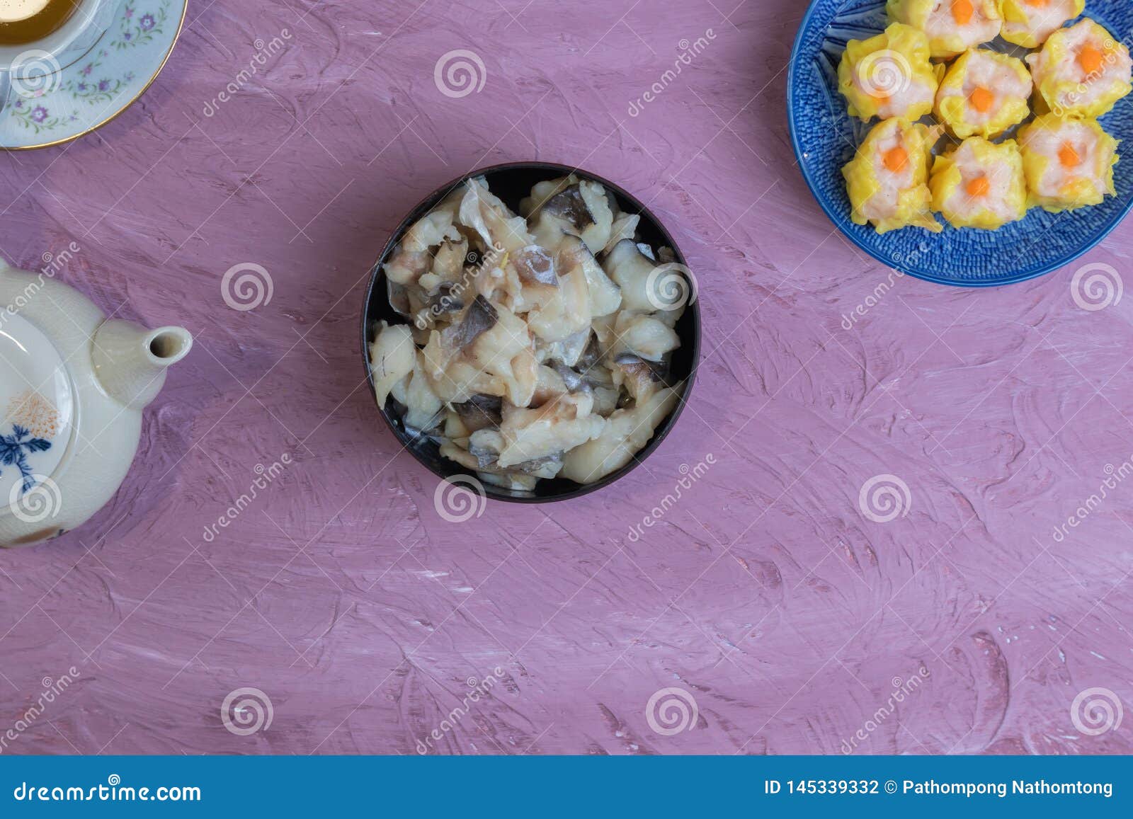 Fresh Steamed Pangasius Dory Fish Stock Photo - Image of cream ...