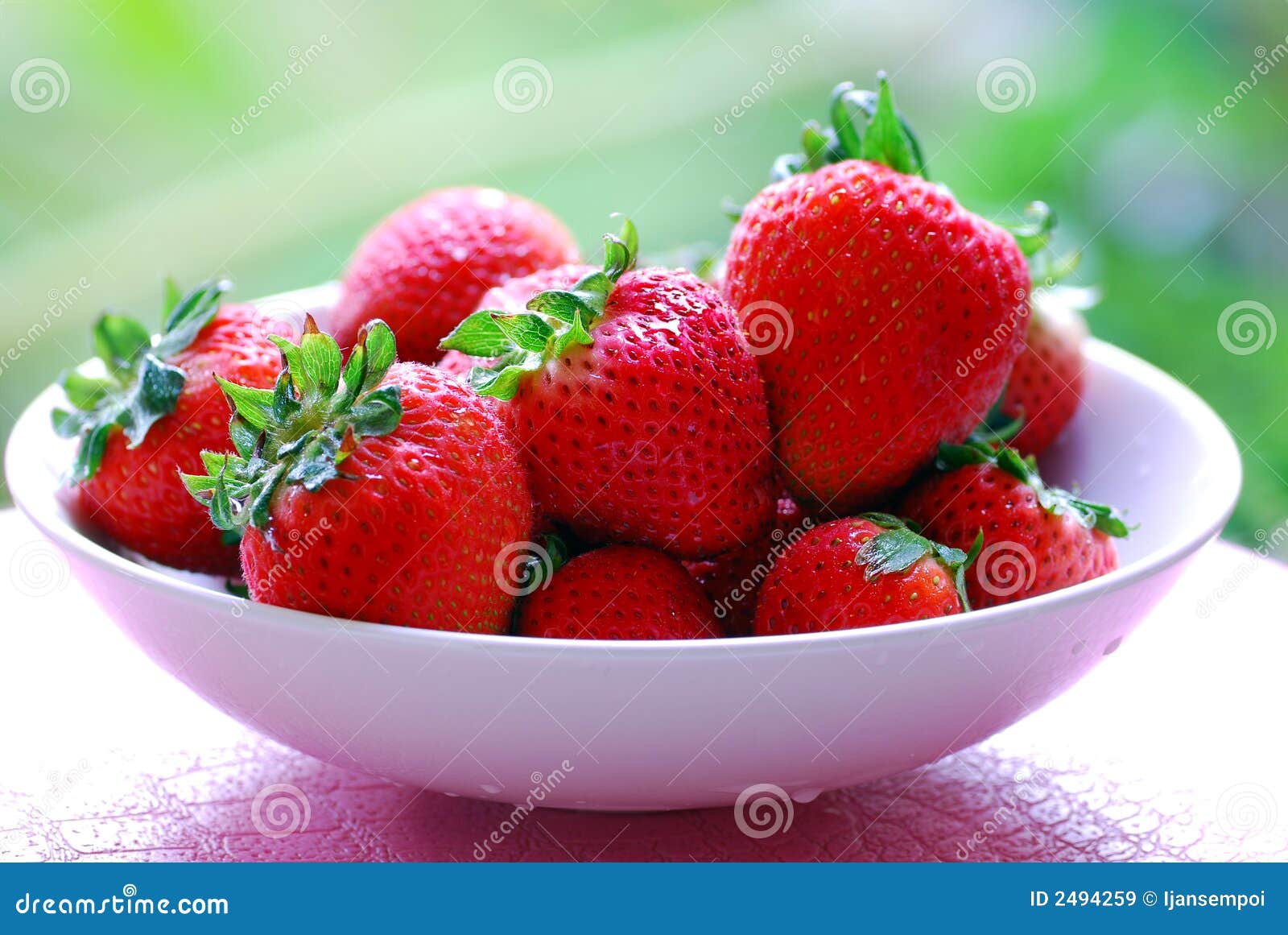 Fresh strawberries stock image. Image of familiarity, strawberries ...