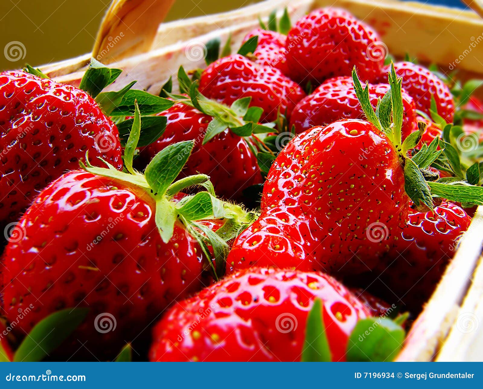 Fresh strawberries stock photo. Image of fruits, juicy - 7196934