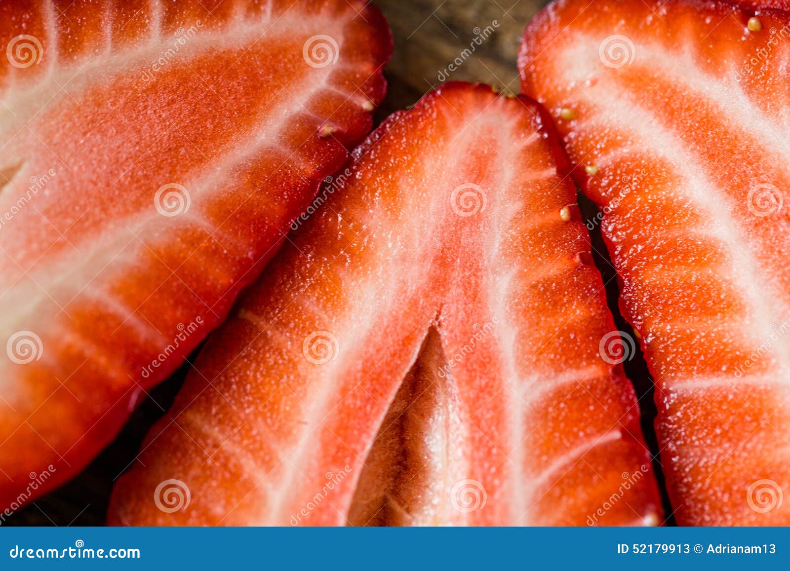 Fresh Strawberries Cut in Half Stock Image - Image of farm, fruit: 52179913