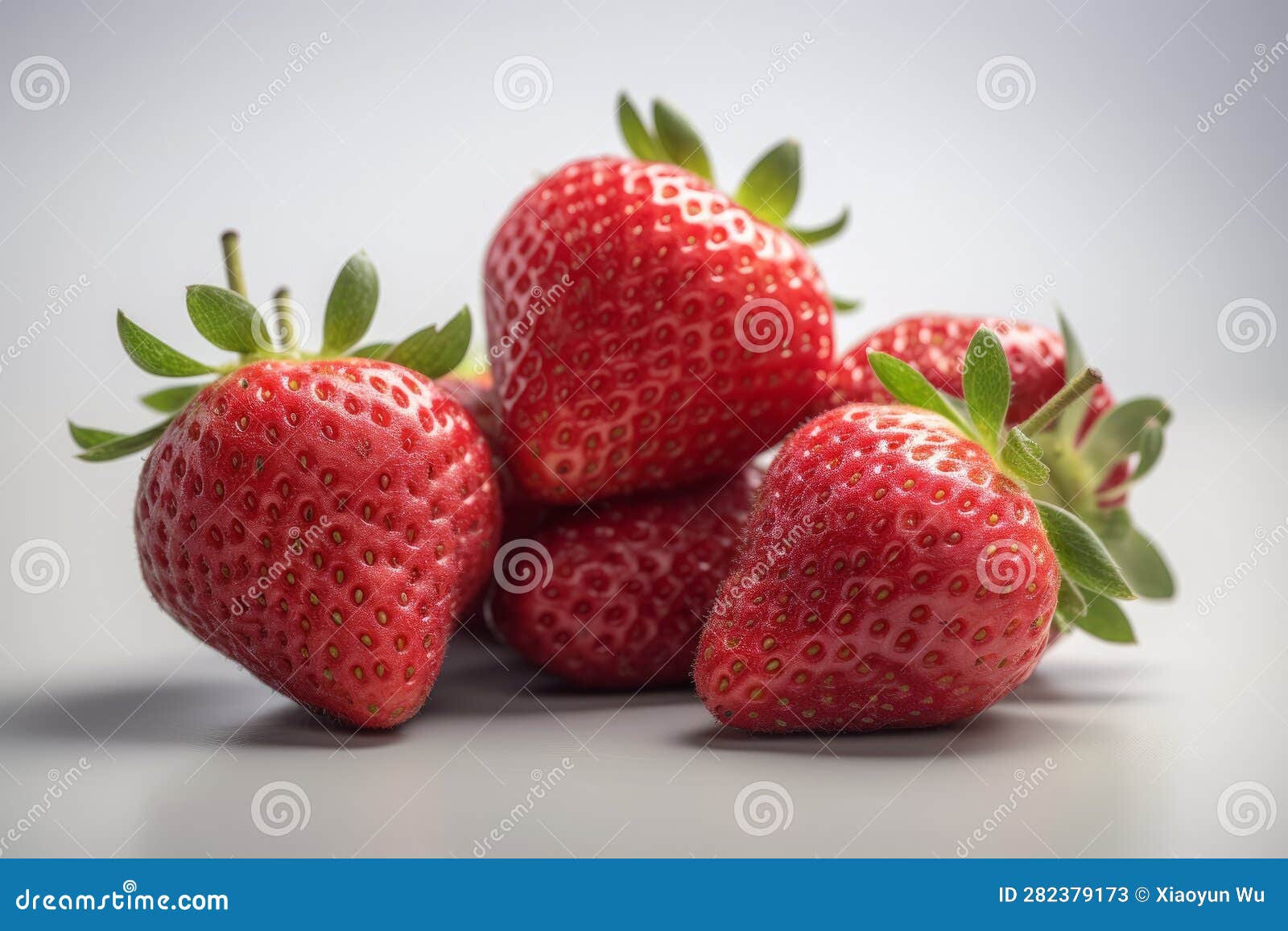 Fresh Strawberry Solid Color Background Image Stock Illustration ...