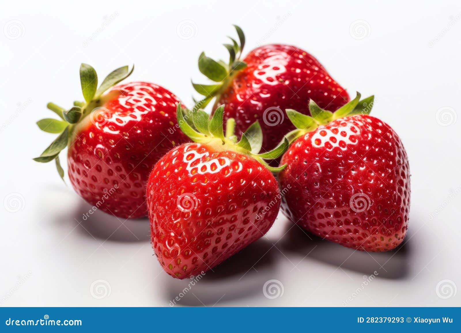 Fresh Strawberry Solid Color Background Image Stock Illustration ...