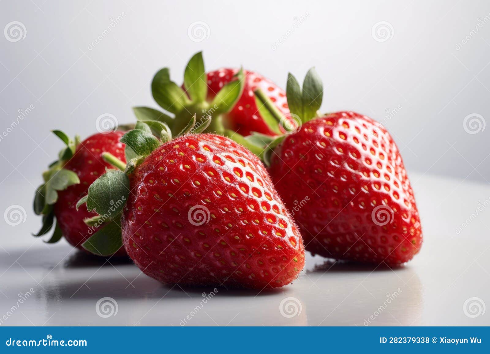 Fresh Strawberry Solid Color Background Image Stock Illustration ...