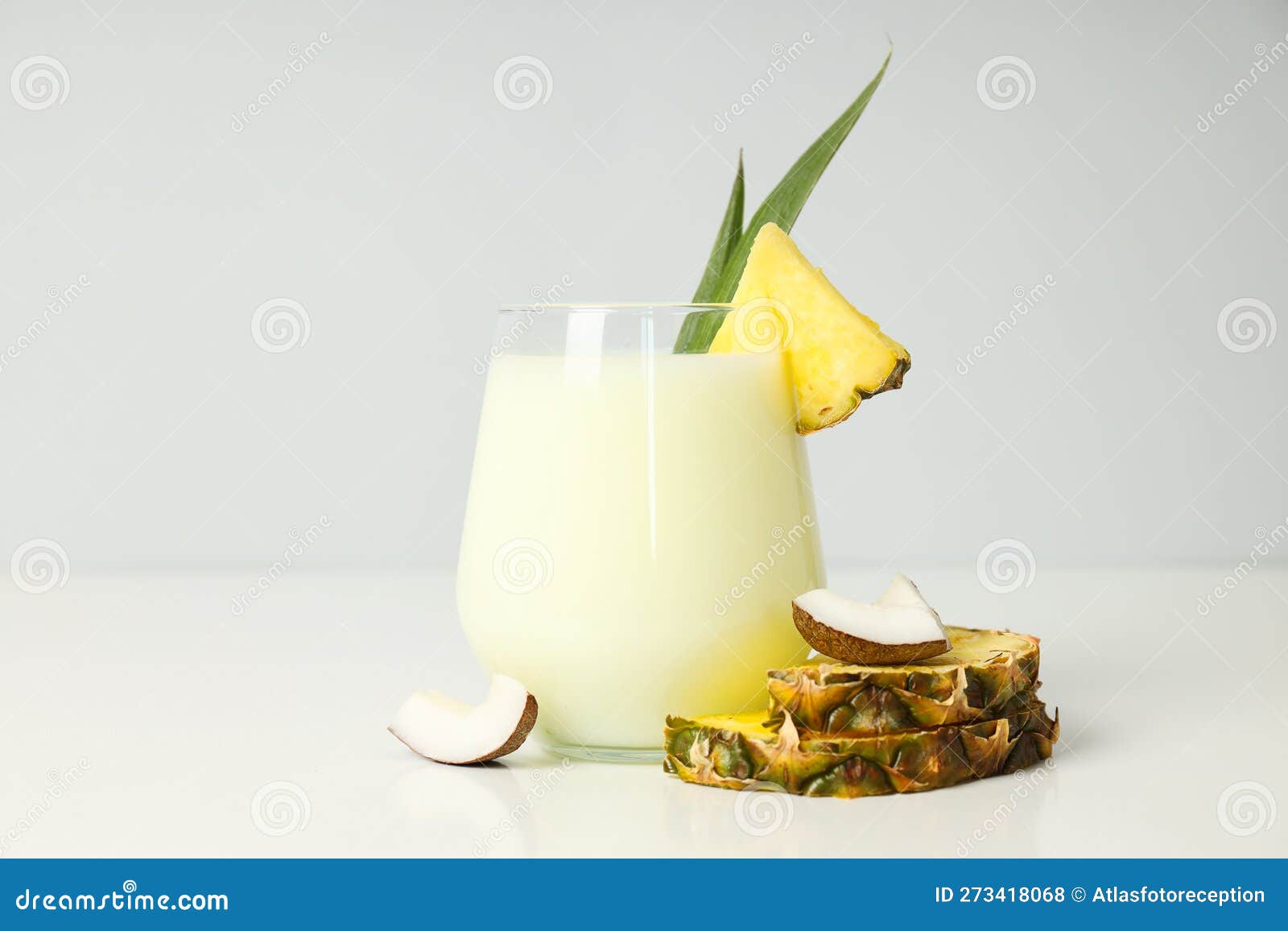 Fresh Summer Cocktail - Pina Colada, Fresh Summer Drink Concept Stock ...