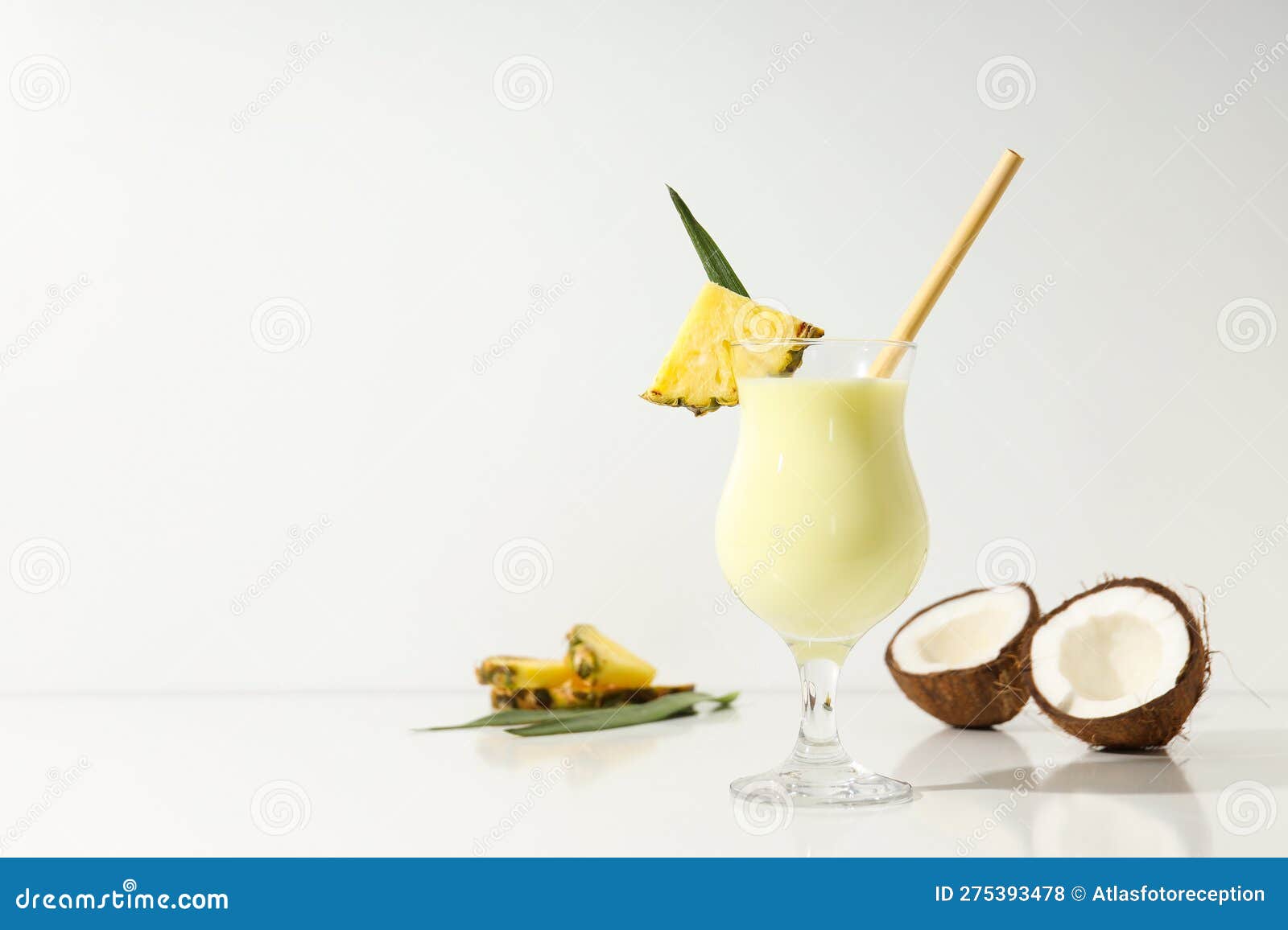Fresh Summer Cocktail - Pina Colada, Fresh Summer Drink Concept Stock ...