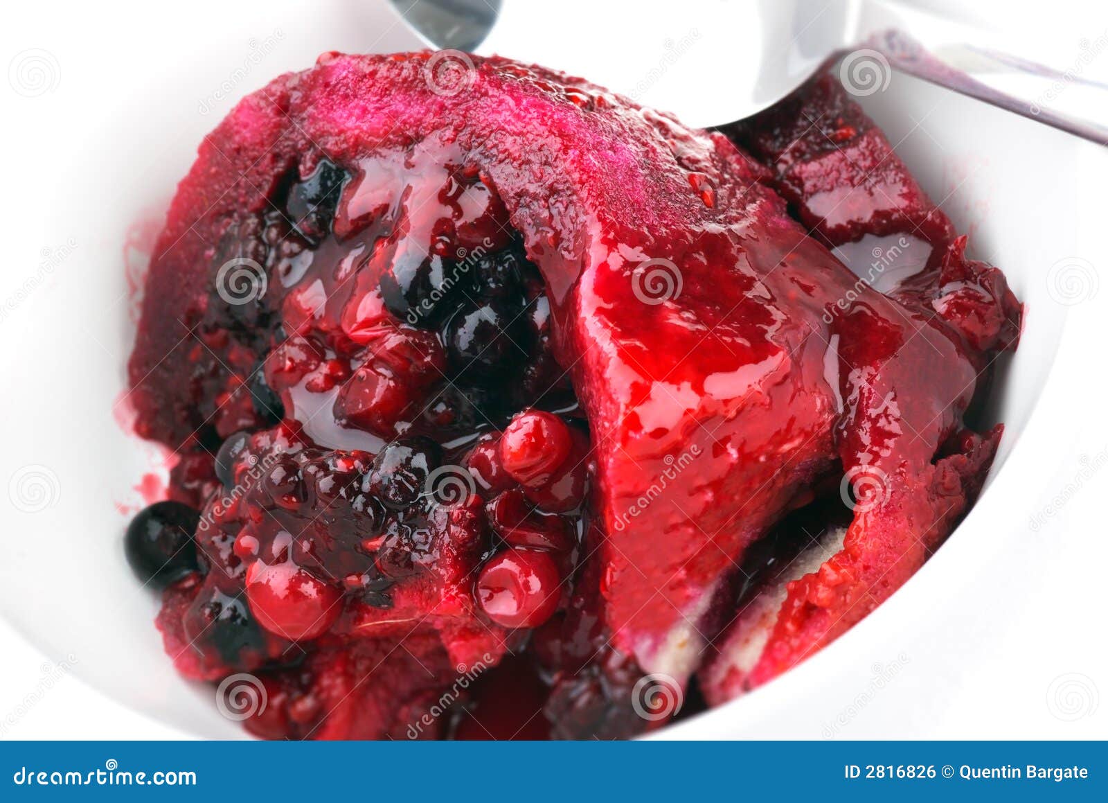 Fresh summer pudding stock photo. Image of delicious, juice - 2816826