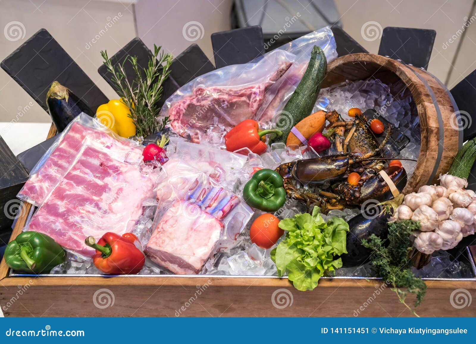Fresh Raw Surf Chamelea Gallina, Fishing Boat With Oars And Fishnet ...