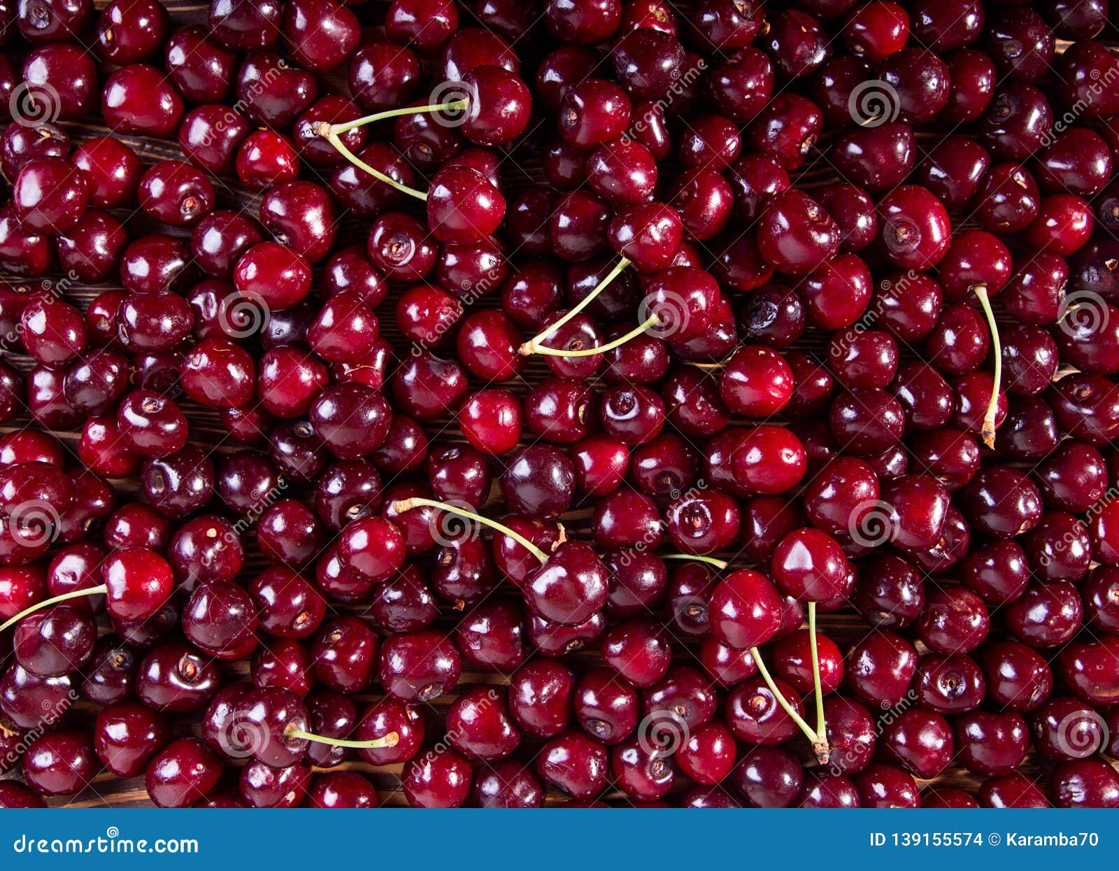Fresh Sweet Cherry. Food Background Stock Photo - Image of organic ...