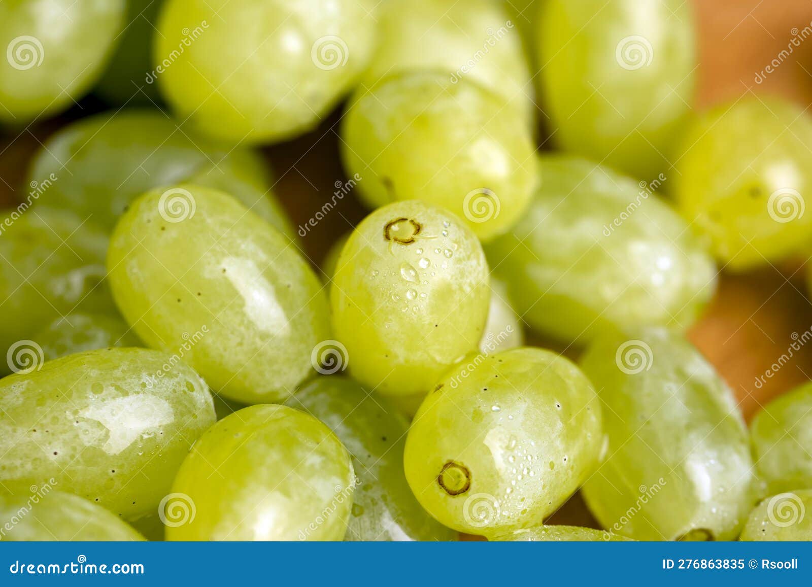 Fresh Sweet Green Grapes, Close Up Stock Image - Image of plant, winery ...
