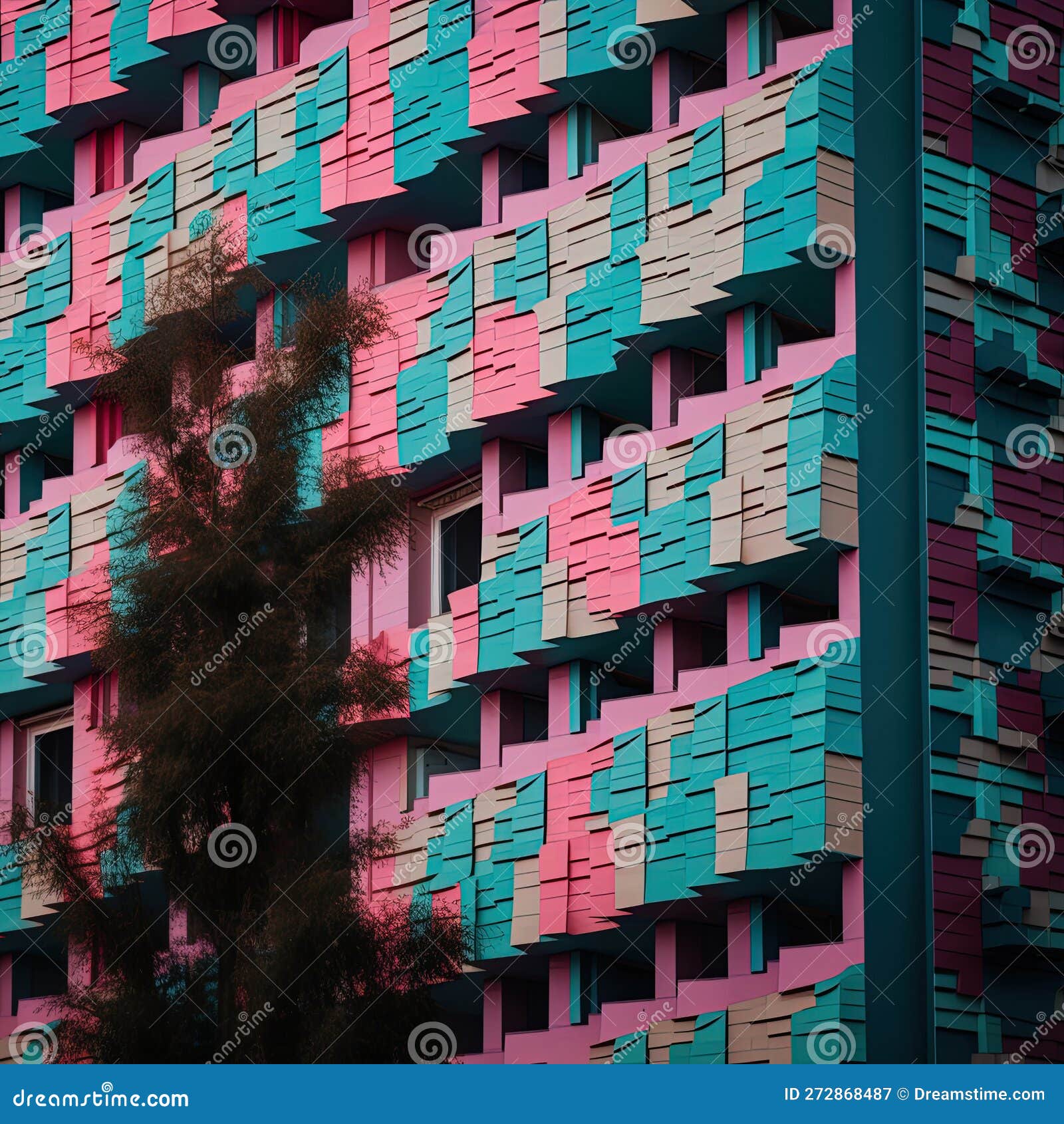 A Fresh Take on Modern Design: Playful Patterns and Pastel Tones on ...