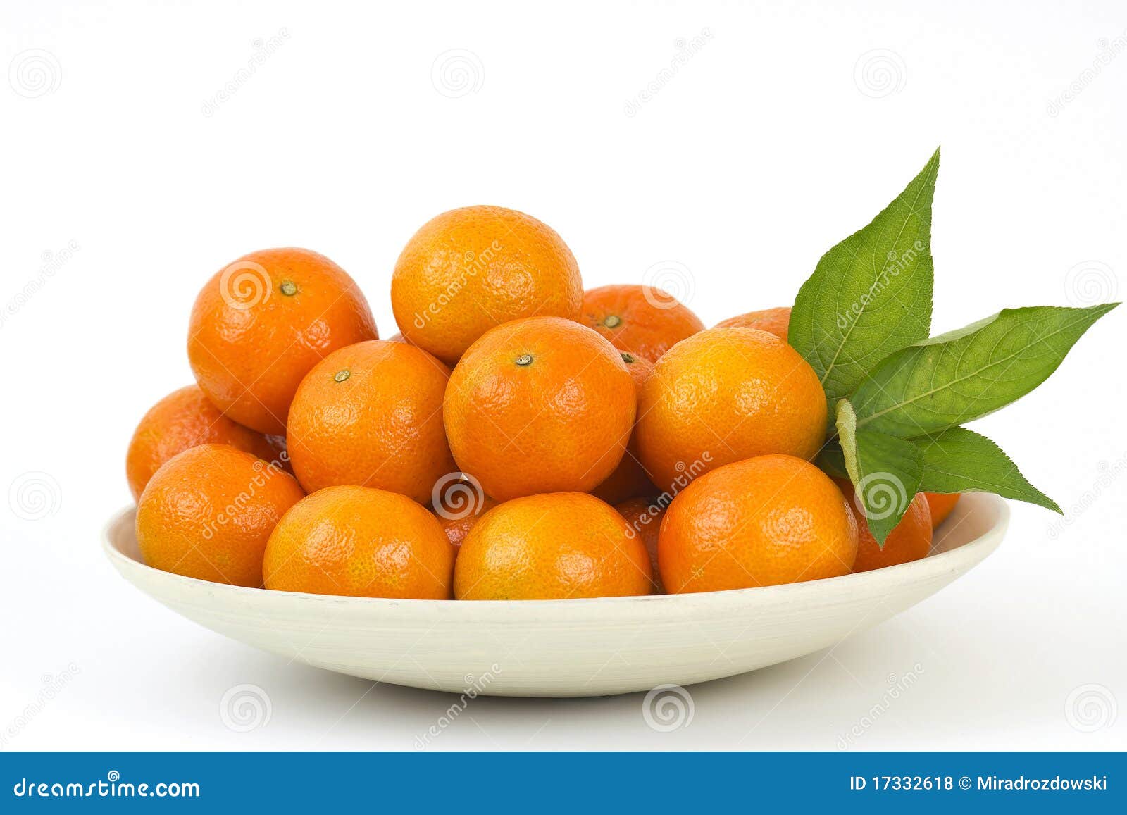 Fresh tangerines stock photo. Image of table, round, juicy - 17332618