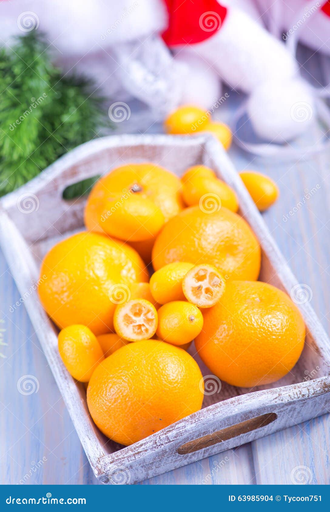 Fresh tangerines stock photo. Image of mandarin, selective - 63985904