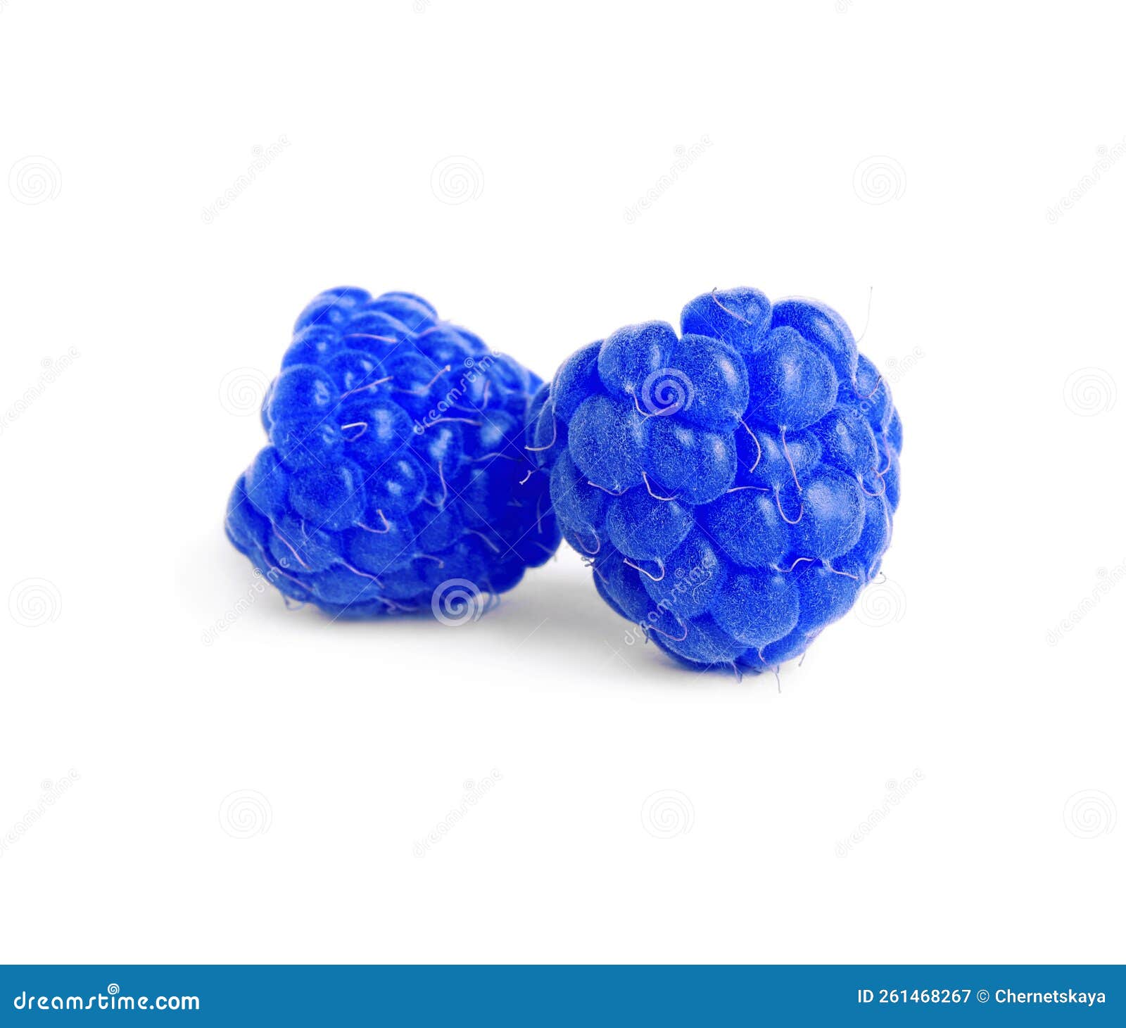Fresh Tasty Blue Raspberries Isolated on White Stock Image - Image of ...