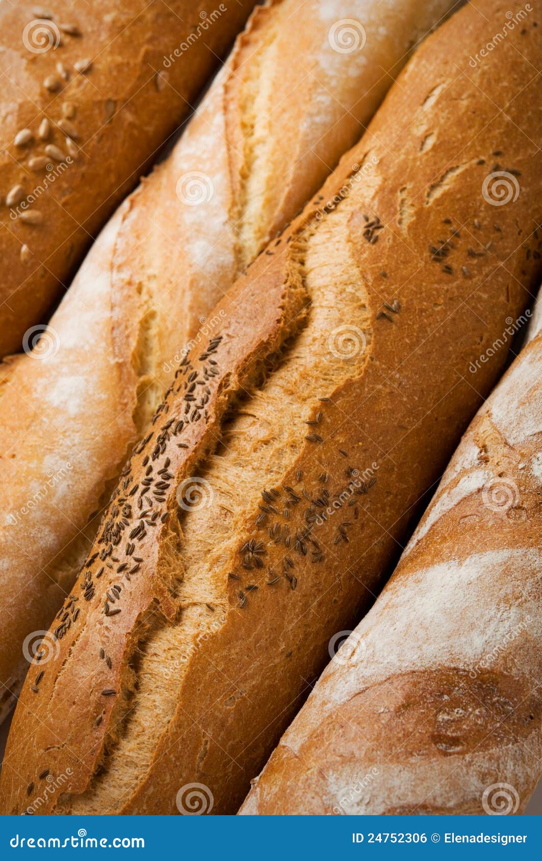 Fresh tasty bread close up stock photo. Image of grain - 24752306