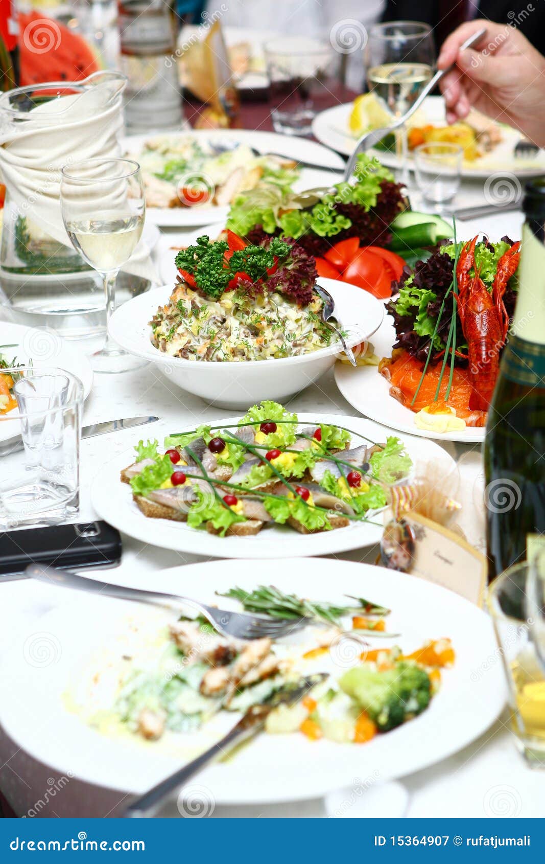 Fresh and Tasty Food on Table Stock Image - Image of fresh, healthy ...
