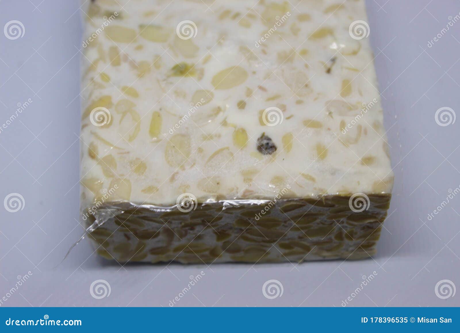 Fresh Tempe is Made from Soybeans from Indonesia Stock Image - Image of ...