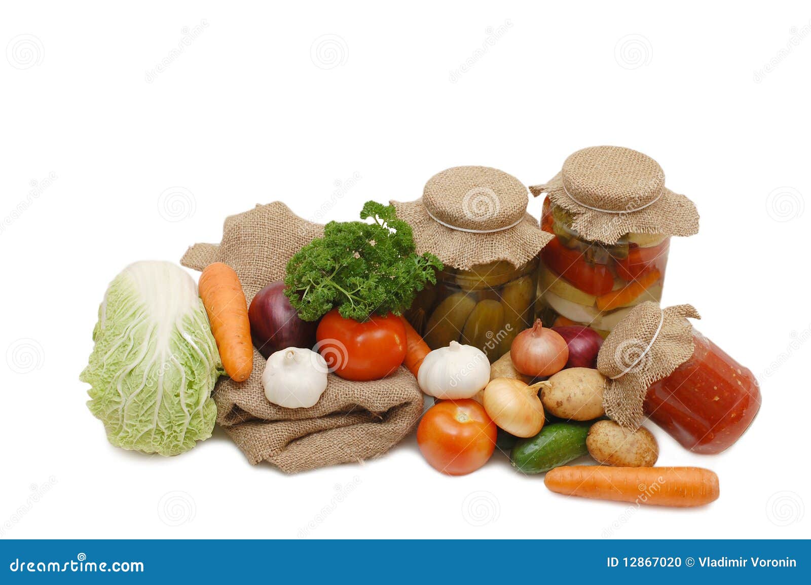 Fresh and Tinned Vegetables Stock Photo - Image of culture, pink: 12867020