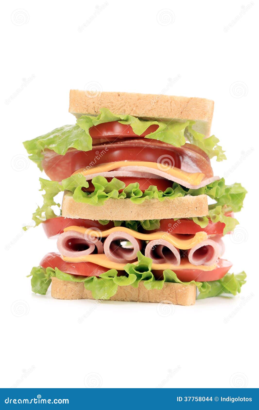 Fresh toast sandwich. stock photo. Image of healthy, food - 37758044