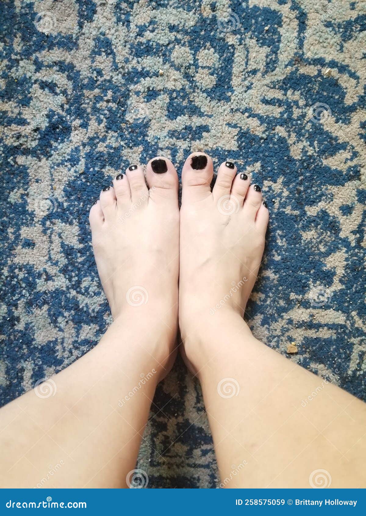 Fresh toes stock image. Image of organ, design, painted - 258575059