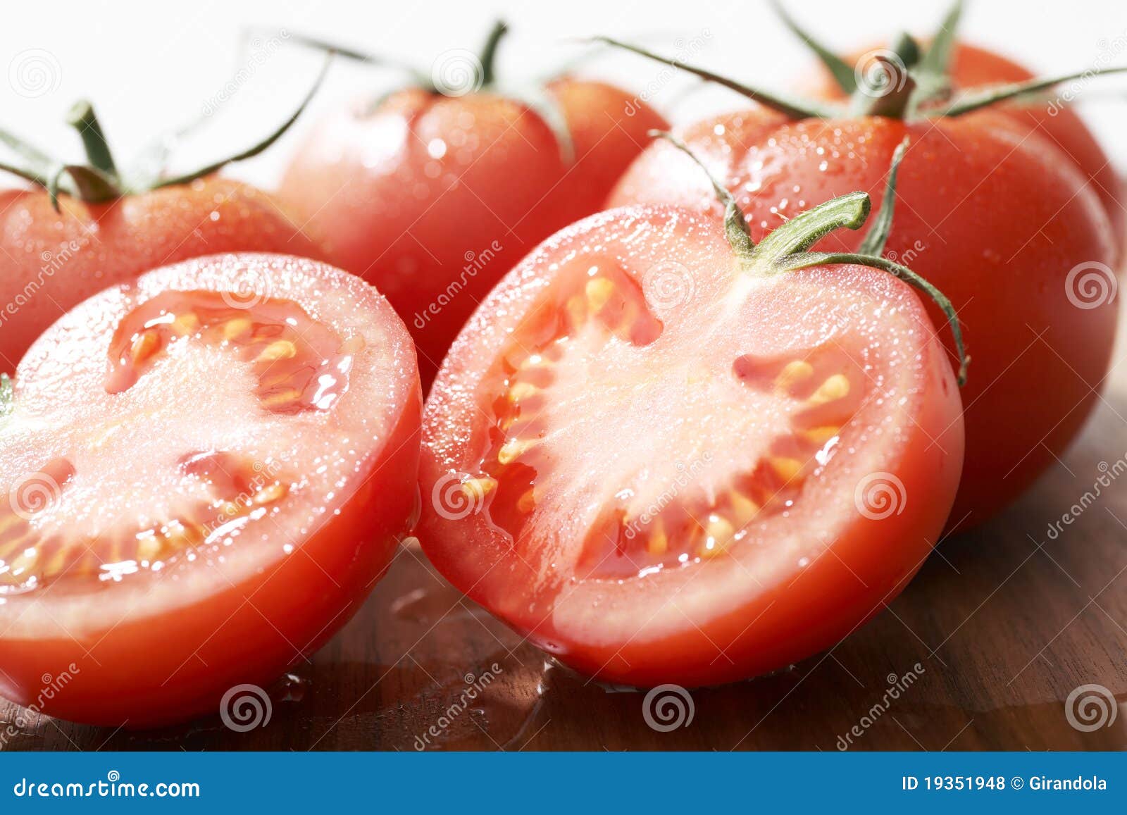 Fresh Tomato Fruits stock photo. Image of drop, close - 19351948