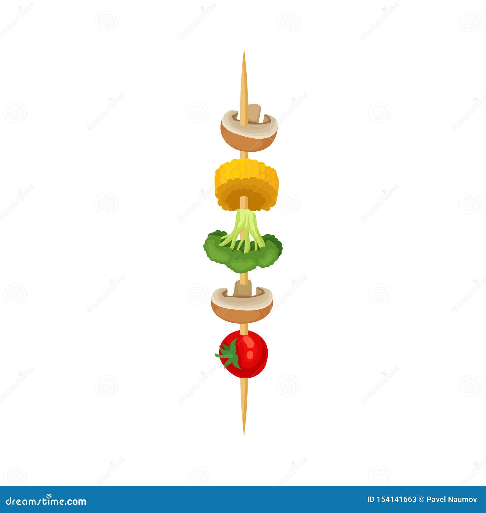 Skewer. Vector Drawing | CartoonDealer.com #89365365